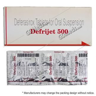Defrijet 500mg 10 Tablet - GDMedz