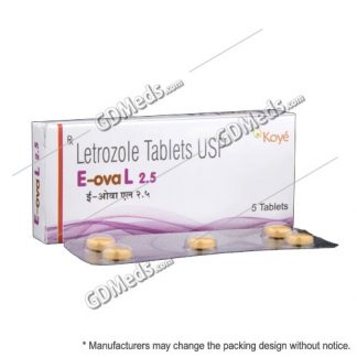E-Ova L 2.5mg 5 Tablet - GDMedz