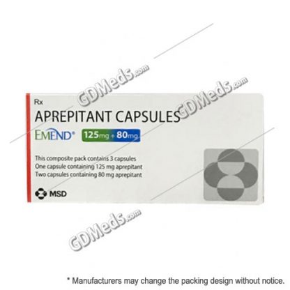 Emend 125mg/80mg 3 Capsule - GDMedz