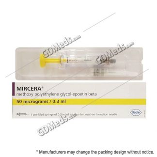 Mircera 50mcg Injection - GDMedz