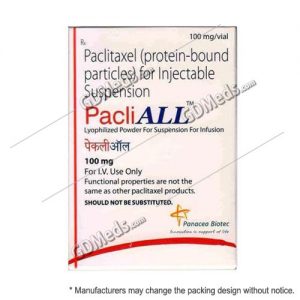 Pacliall 100mg Injection - GDMedz