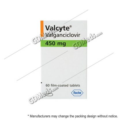 Valcyte 450mg 60 Tablet - GDMedz