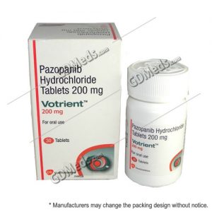 Votrient 200mg 30 Tablet - GDMedz