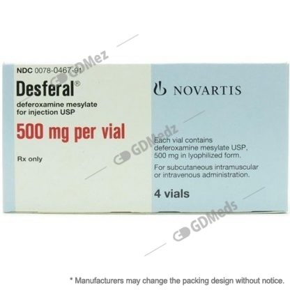 Desferal 500mg 1s - GDMedz