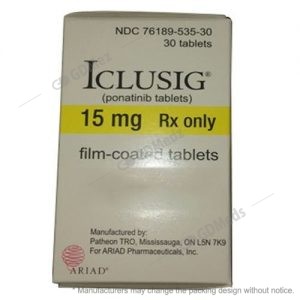 Iclusig 15mg 30s Tablets - GDMedz