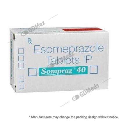 Sompraz 40mg 150 Tablets - GDMedz