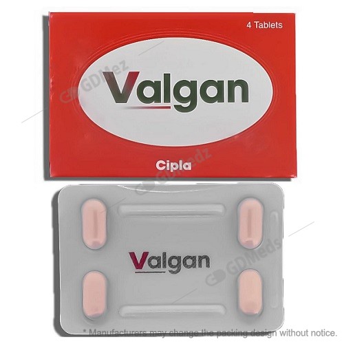 Valgan 450mg 4 Tablet - GDMedz